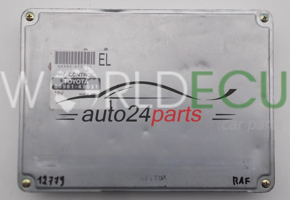 ECU Engine control unit TOYOTA 89981-47031, 8998147031 - ECU Engine ...