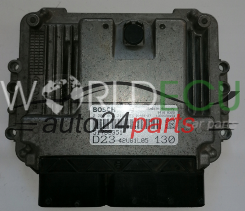 IMMO OFF ECU Engine control unit FIAT DUCATO 0281014210 51844043 - ECU ...