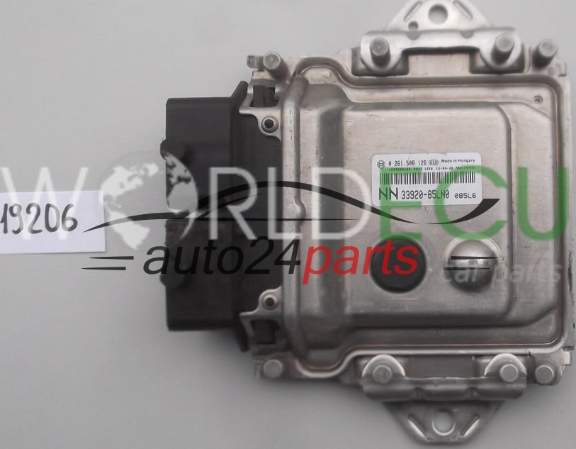 ECU Engine control unit OPEL AGILA SUZUKI 1.0 BOSCH 0 261 S08 126 ...