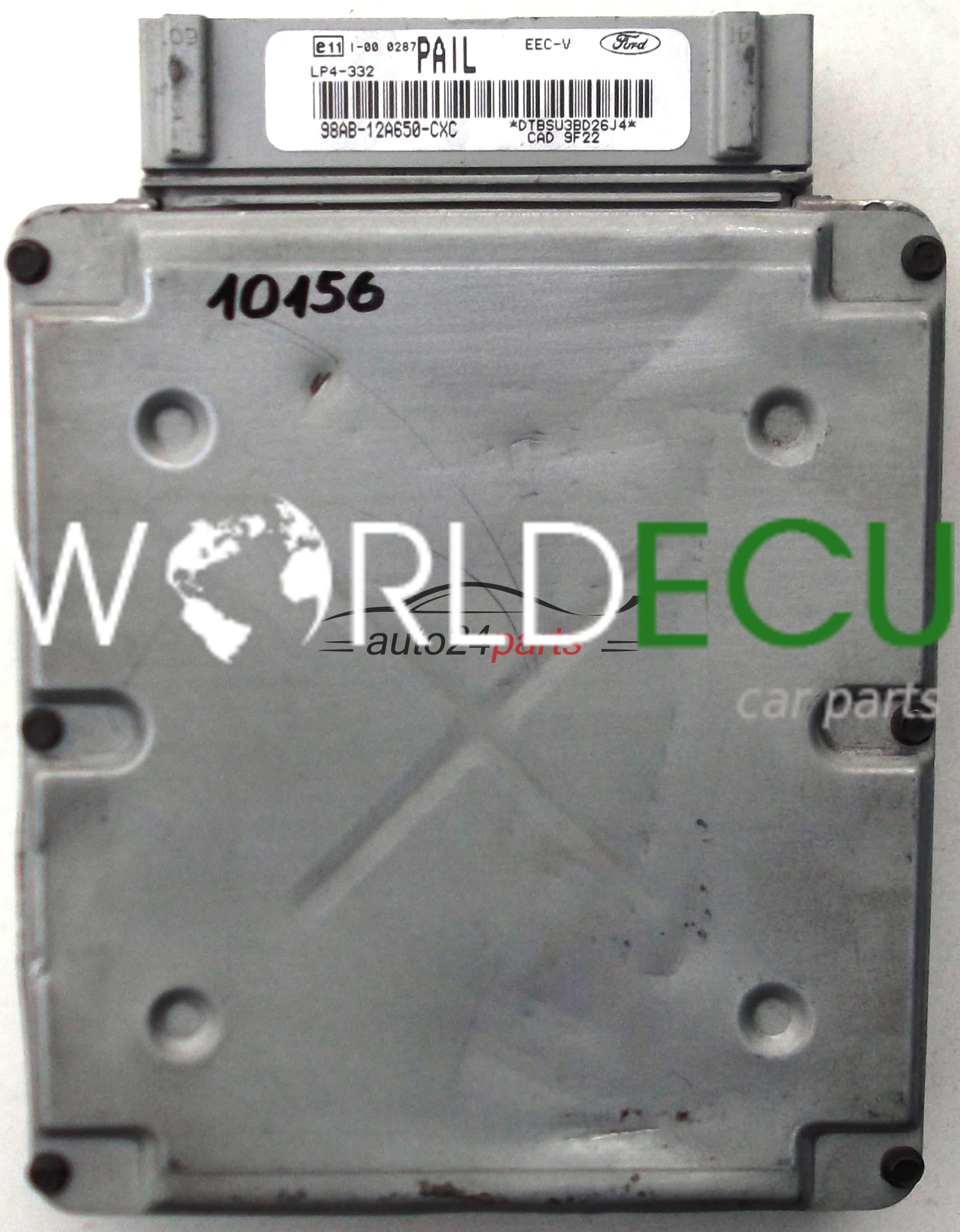 ECU ENGINE CONTROLLER FORD FOCUS 1.6, 98AB-12A650-CXC, 98AB12A650CXC ...