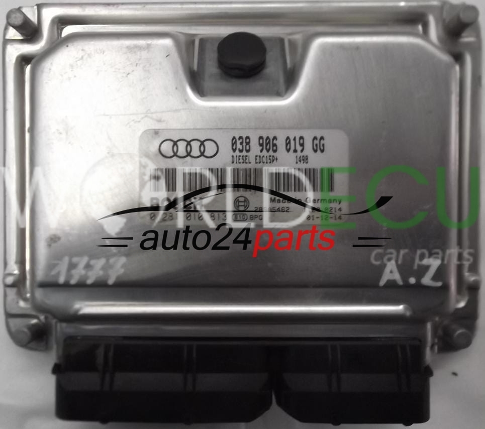 Centralita de motor UCE AUDI A4 1.9 TDI 038906019GG, 038 906 019 GG ...