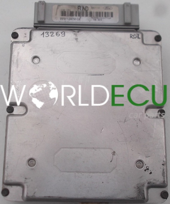 ECU ENGINE CONTROLLER FORD FIESTA 95FB-12A650-CA, 95FB12A650CA, FUND ...
