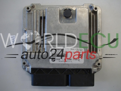 ECU Engine control unit BMW 0281034281 DDE 8598759 DDE8598759 - ECU ...