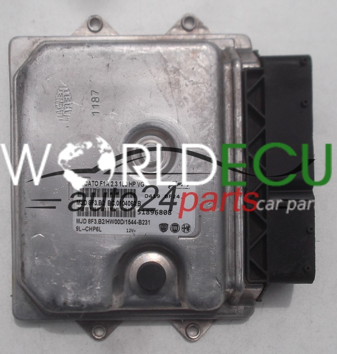 ECU ENGINE CONTROLLER FIAT DUCATO 2.3 JTD MJD 8F3.B2, MJD8F3B2 ...