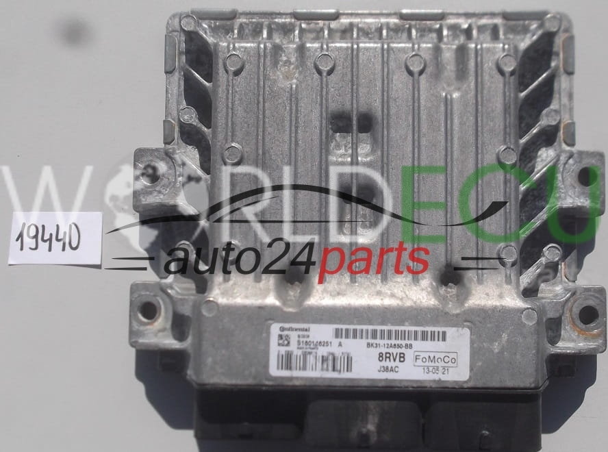 ECU Engine control unit FORD TRANSIT 2.2 TDC CONTINENTAL S180146251 A ...