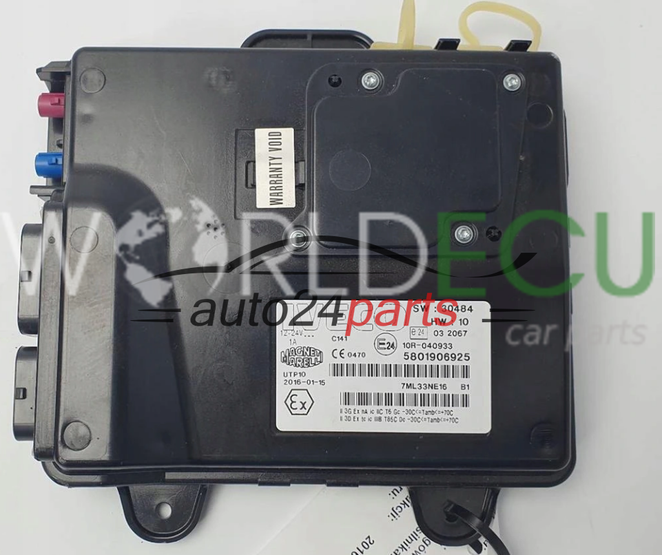 COMFORT CONTROL MODULE BSI BSM IVECO 5801906925 - COMFORT CONTROL ...