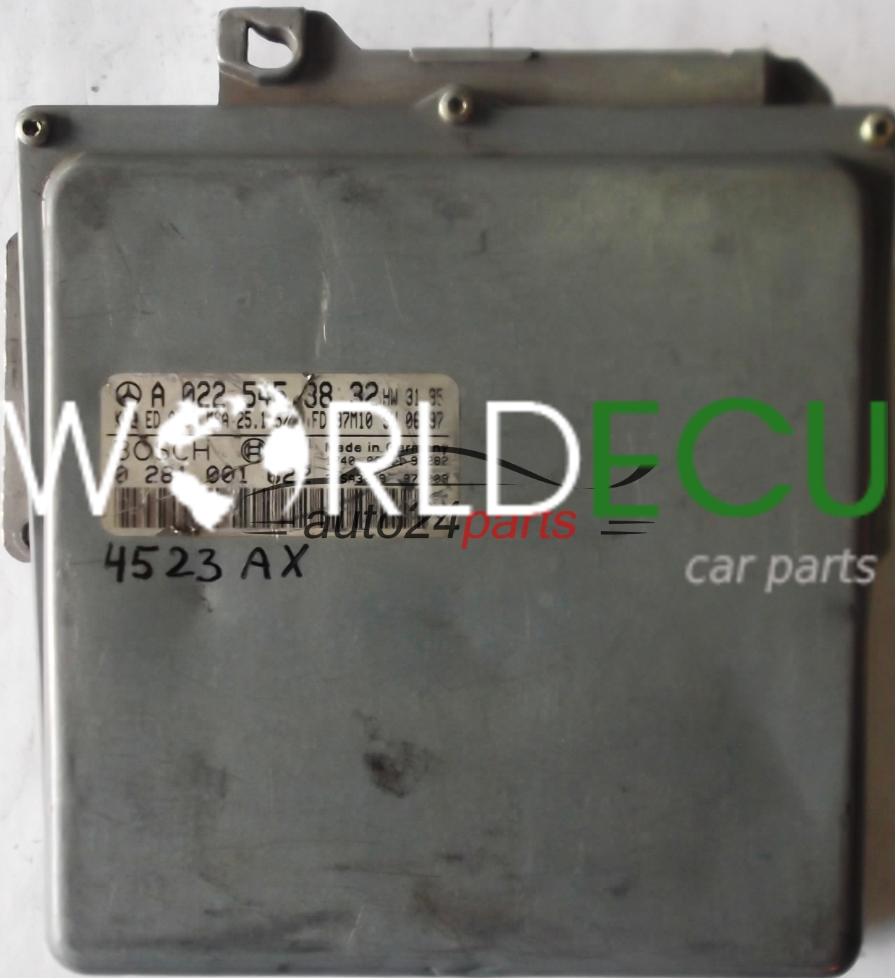 ECU ENGINE CONTROLLER MERCEDES W202 C250 2.5 TD A0225453832, 0225453832 ...
