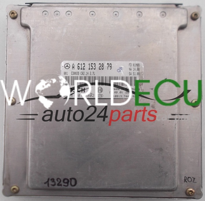 ECU ENGINE CONTROLLER MERCEDES W203 BOSCH 0 281 010 802, 0281010802, A ...