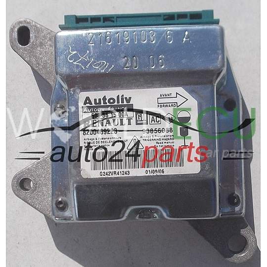 ECU AIRBAG CONTROL MODULE RENAULT TRAFIC 93856088 AC, 8200469223, 608 ...
