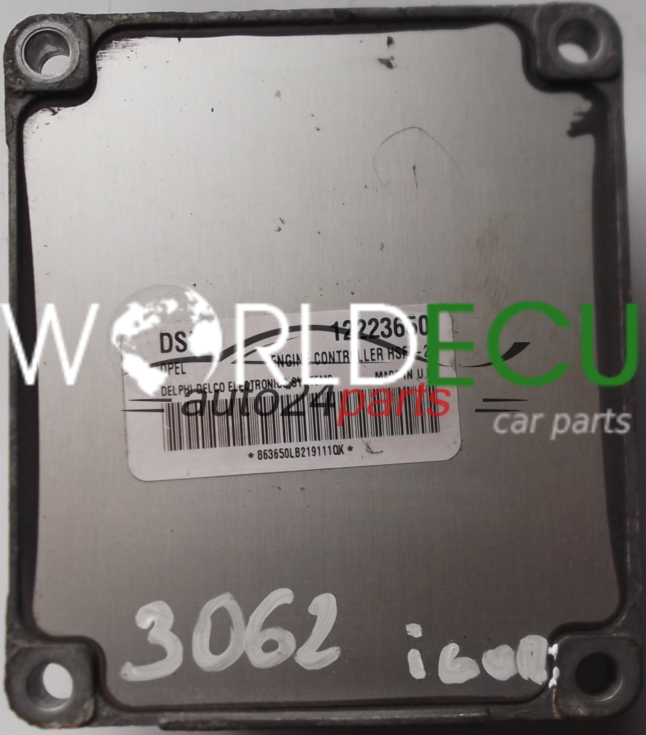 ECU CENTRALITA DE MOTOR 1.4 Z14XE 1.6 Z16XE Z16SE OPEL ASTRA CORSA ...