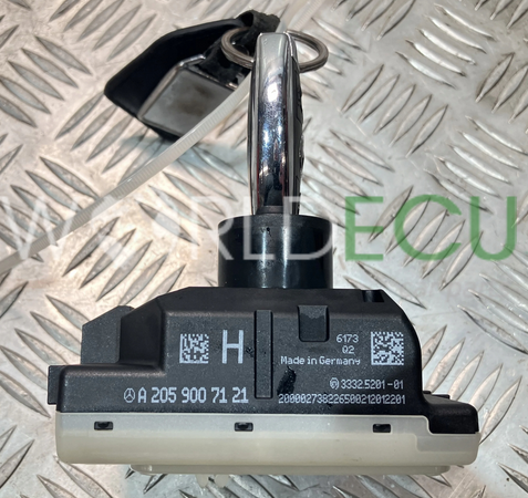 IGNITION SWITCH THE KEY MERCEDES A205 900 71 21 - ECU Engine control ...