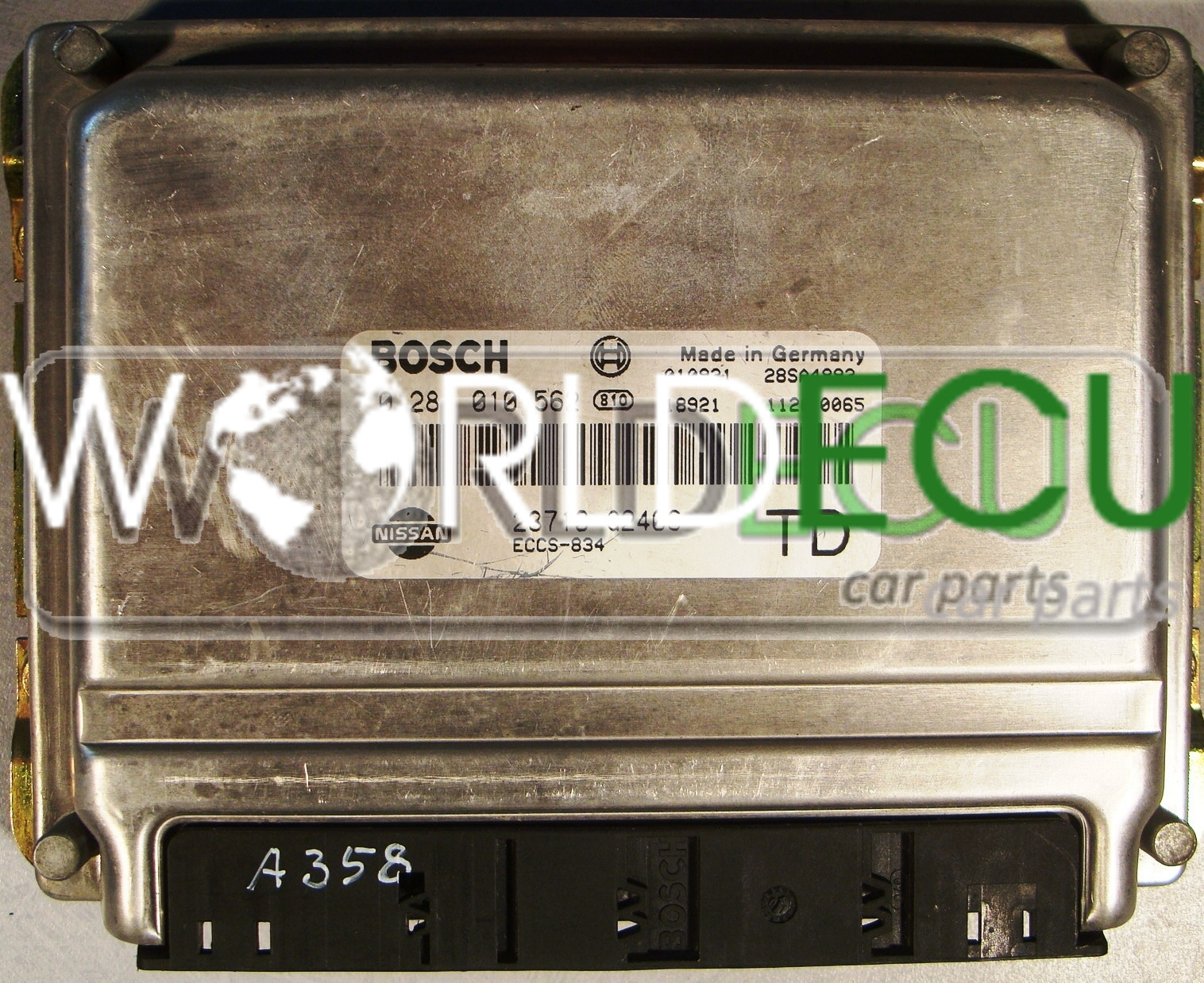 ECU ENGINE CONTROLLER 0281010562 / 23710G2406 / 23710-G2406 / ECCS834 ...