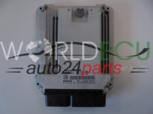 ECU Engine control unit AUDI Q7 4.2 0261S02202 4L0910560B MED9.1.1 ...