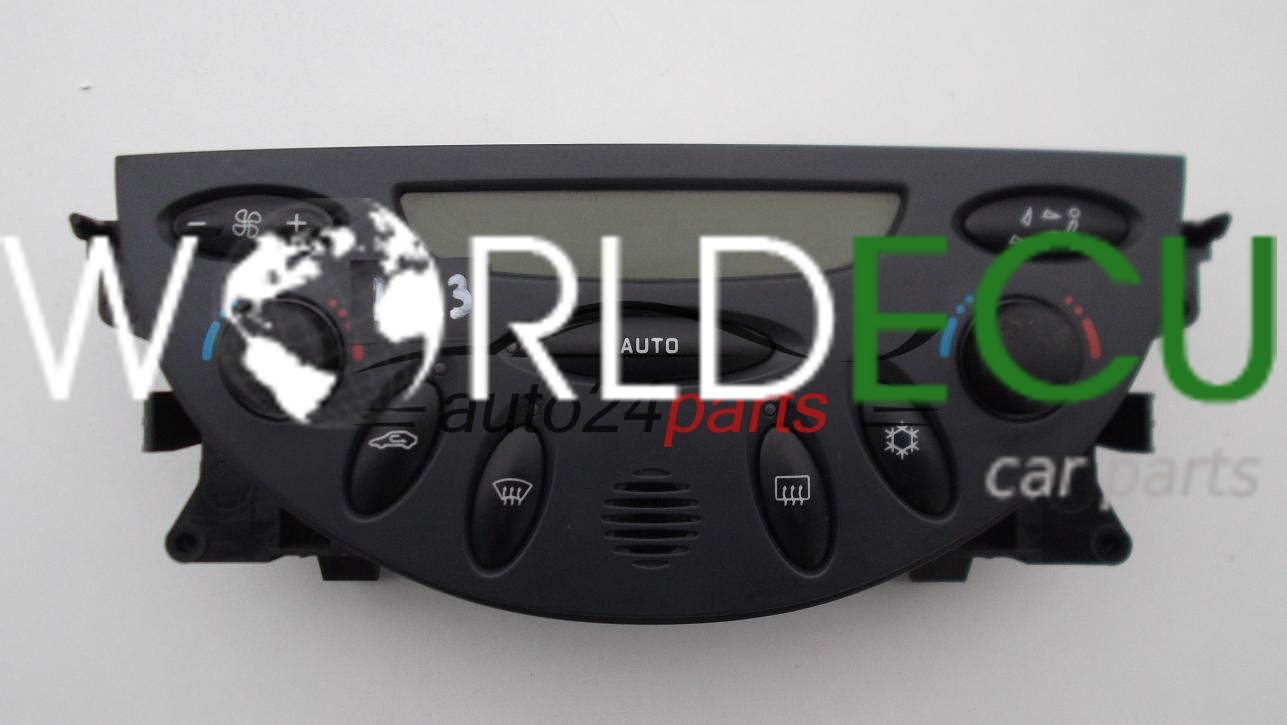 HEATING AND AIR CONDITIONING CONTROL PANEL SWITCH CLIMATRONIC CITROEN ...