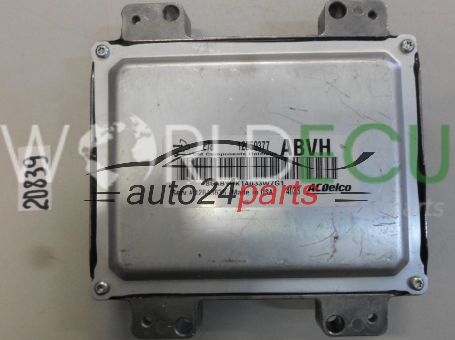 ECU Engine control unit OPEL MOKKA 1.4 T 12659377 ABVH - ECU Engine ...