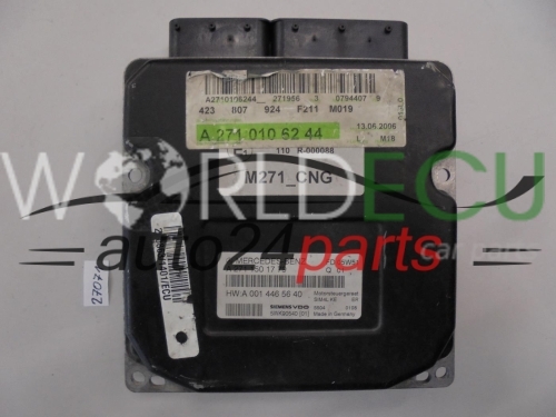 ECU Engine control unit MERCEDES BENZ A2711501779 A0014465640 5WK90540 ...
