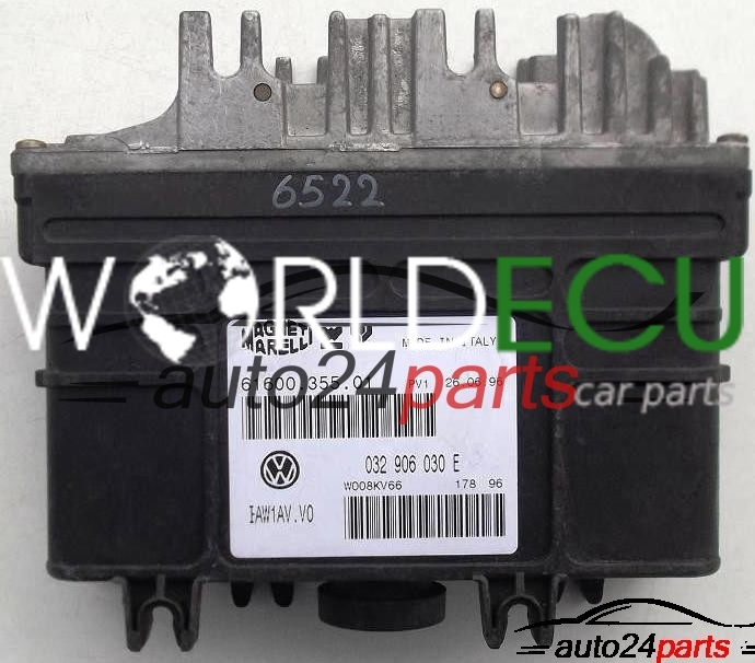 ECU ENGINE CONTROLLER VW VOLKSWAGEN POLO 1.6 IAW1AV.V0, IAW1AVV0, 61600 ...