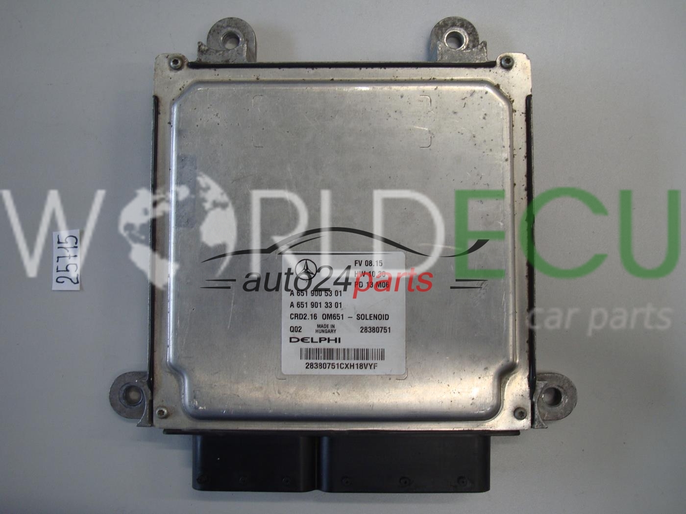 Centralita de motor UCE MERCEDES Delphi 28380751, A 651 900 53 01 ...