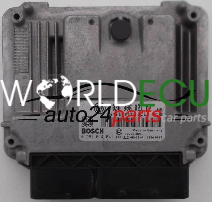 CALCULATEUR MOTEUR VW VOLKSWAGEN TOURAN 2.0 TDI 03G906021MP, 03G 906 ...