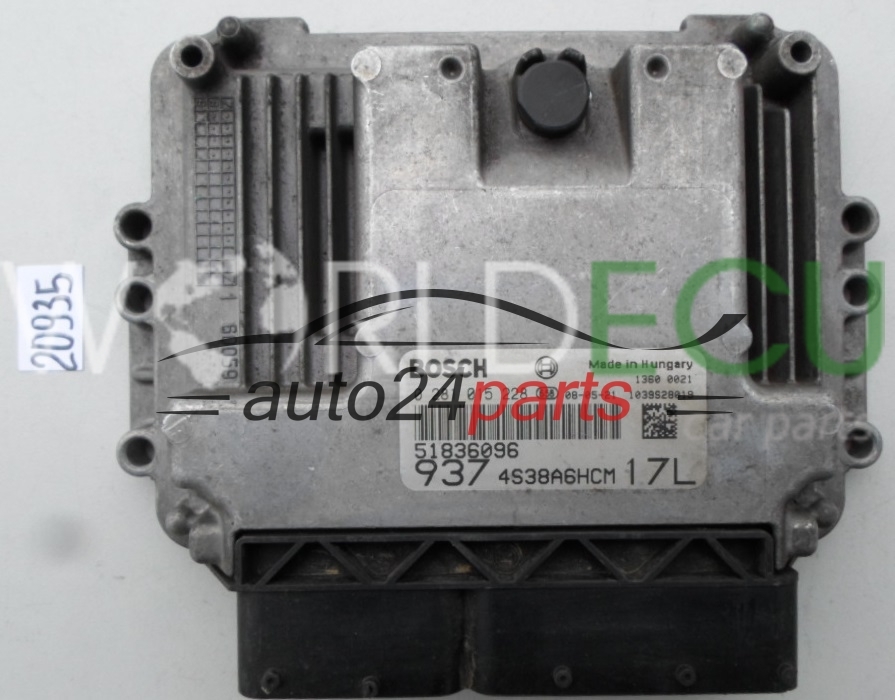 ECU Engine control unit ALFA ROMEO 147 1.9 JTDM BOSCH 0 281 015 228 ...