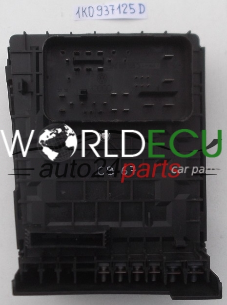 CAS CONTROL MODULE BSI VW VOLKSWAGEN GOLF 1K0937125D - FUSE BOX BSI ...
