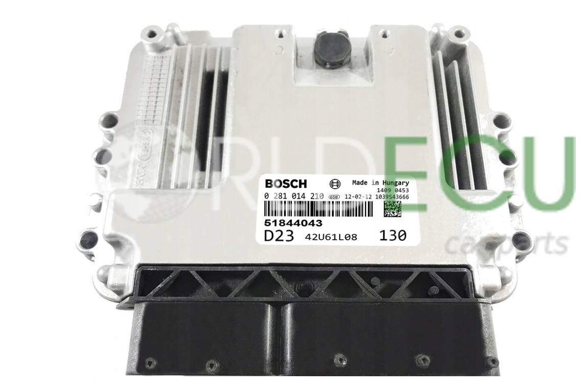 IMMO OFF ECU Engine control unit FIAT DUCATO 0281014210 51844043 - ECU ...
