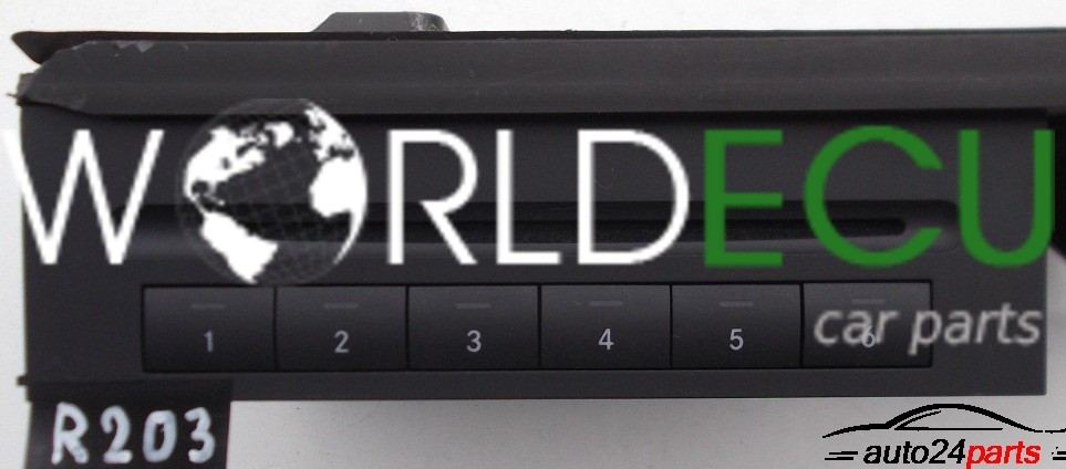 RADIO 6 DISC CD MB CDC INDASH MP3 CHANGER MH3511 MERCEDES A 211 870 38 ...