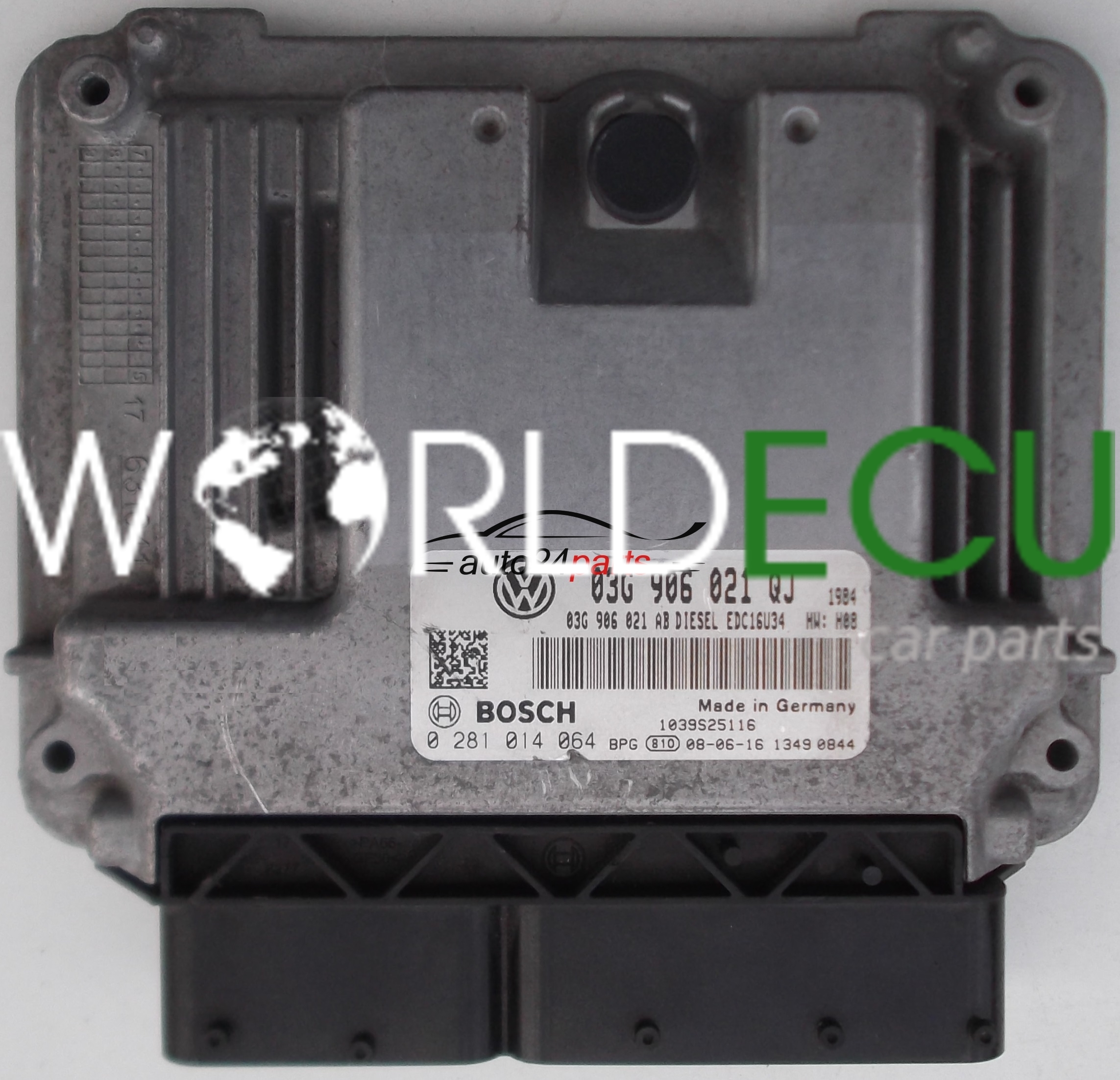 CALCULATEUR MOTEUR IMMO OFF PLUG AND PLAY VW VOLKSWAGEN GOLF 1.9 TDI ...