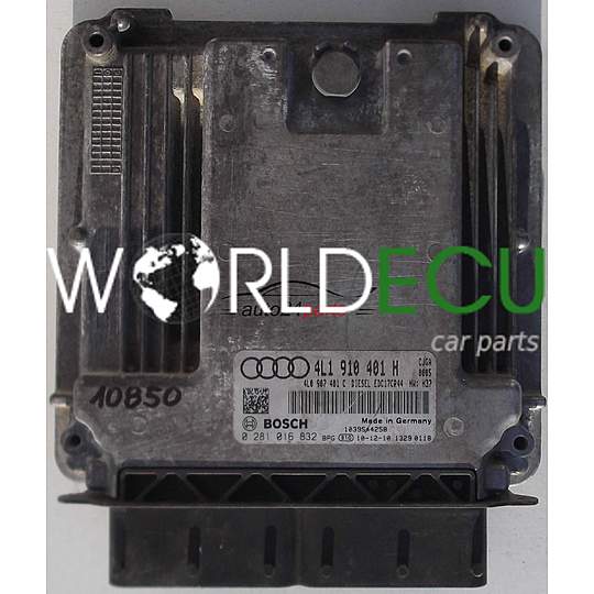 ECU ENGINE CONTROLLER AUDI Q7 BOSCH 0 281 016 832, 0281016832, 4L1 910 ...