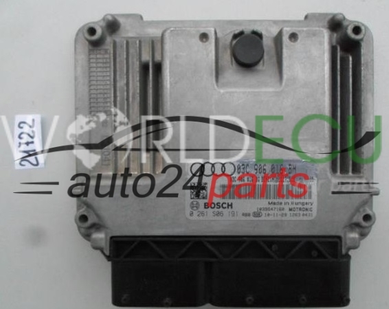 ECU Engine control unit AUDI 1.4 TSI BOSCH 0 261 S06 191, 0261S06191 ...