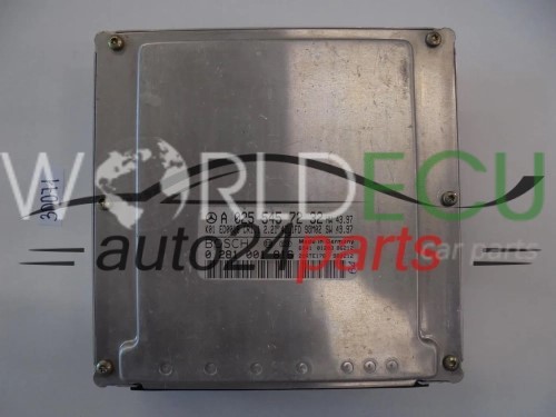 ECU Engine control unit MERCEDES BENZ 0281001816 A0255457232 CR1.1 ...