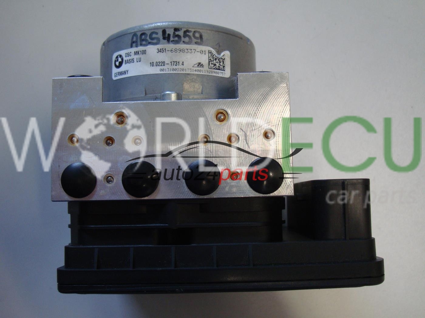 ABS PUMPE BLOCK HYDRAULIKPUMPE STEUERGERÄT MINI COOPER 3451-6898337-01 ...