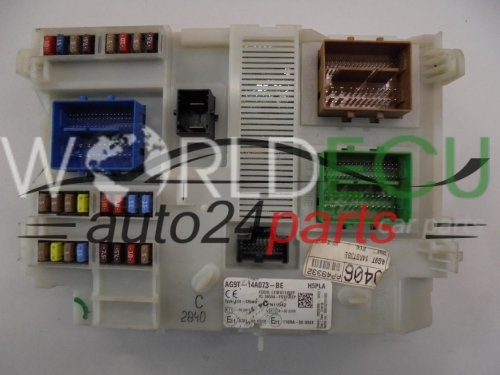 COMFORT CONTROL MODULE BSI BSM FORD AG9T-14A073-BE AG9T14A073BE ...