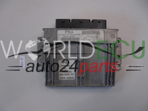 ECU Engine control unit CITROEN 21584180-6 9644674580 9650132880 - ECU ...