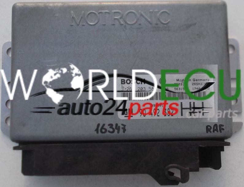 ECU ENGINE CONTROLLER OPEL OMEGA 2.5 X25XE BOSCH 0 261 203 588 ...