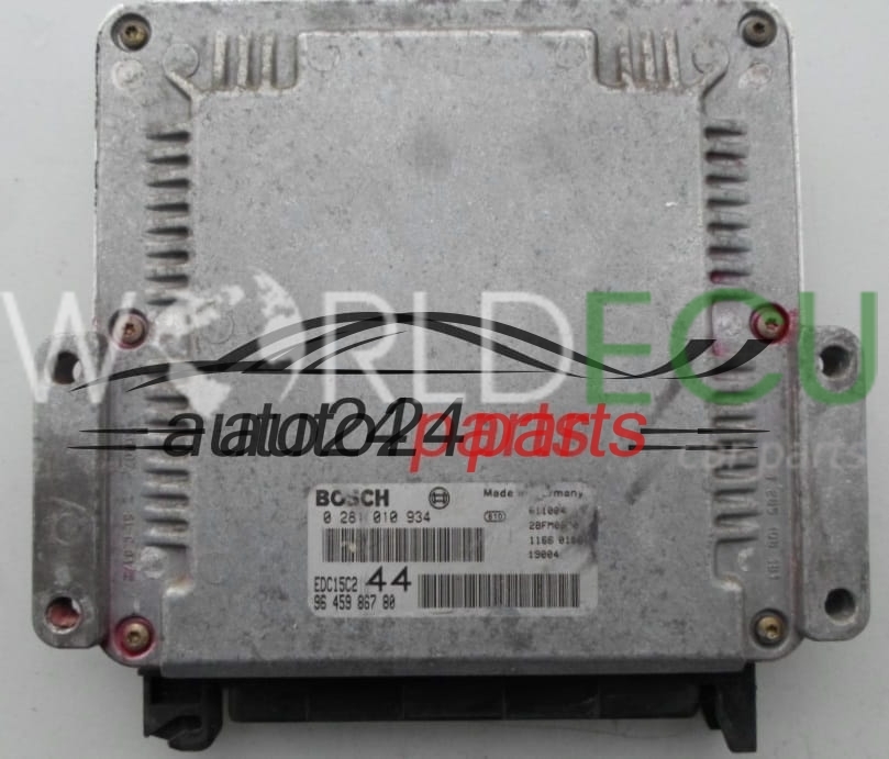 ECU Engine control unit FIAT PEUGEOT 2.0 HDI BOSCH 0 281 010 934 ...