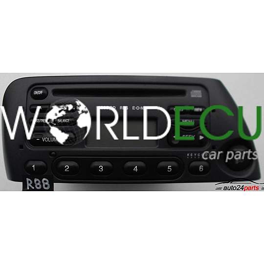 RADIO CD 6000 CD TUNER LHD RDS EON FORD 3S51-18C815-CA / 3S5118C815CA ...
