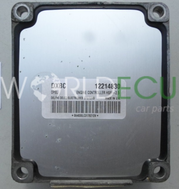 ECU ENGINE CONTROLLER OPEL MERIVA 1.4 Z14XE 1.6 Z16XE Z16SE 12214830 ...