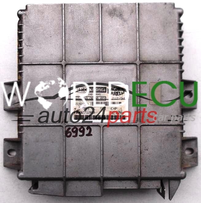ECU ENGINE CONTROLLER FIAT UNO 1.1 6160271203, G7. 11A D800.03 ...