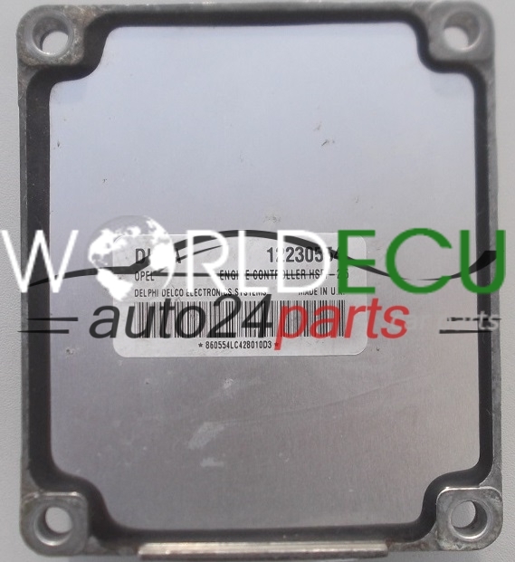ECU CENTRALITA DE MOTOR OPEL MERIVA 1.4 Z14XE 1.6 Z16XE Z16SE 12230554 ...