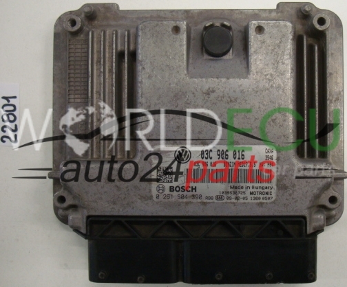 ECU Engine control unit VW VOLKSWAGEN GOLF BOSCH 0 261 S04 390 ...