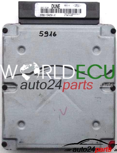 ECU ENGINE CONTROLLER FORD MONDEO 1.8 TD 97BB-12A650-JC, 97BB12A650JC ...