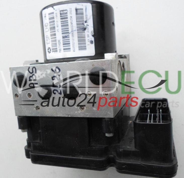 Abs Pump Module CHRYSLER P68171432AC, 25.0212-1988.4, 25021219884, 28. ...