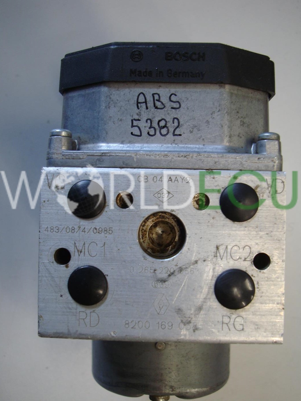 POMPE HYDRAULIQUE ET CALCULATEUR d'ABS RENAULT BOSCH 0 265 220 666 ...