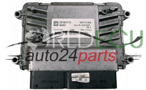 ECU Engine control unit CHEVROLET 25184173 5WY1J16A - ECU Engine ...