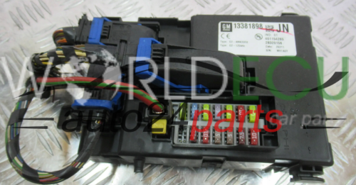 COMFORT CONTROL MODULE BSI BSM OPEL MERIVA B 13381898 JN - COMFORT ...