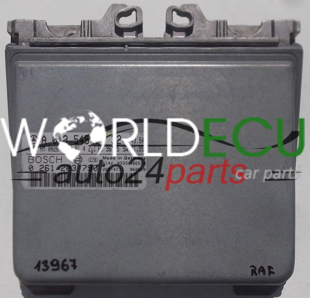 MOTORSTEUERGERÄT ECU STEUERGERAT MERCEDES BOSCH 0 261 203 790 ...