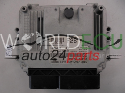 ECU Engine control unit HYUNDAI 0281030600 39120-2A236 391202A236 - ECU ...