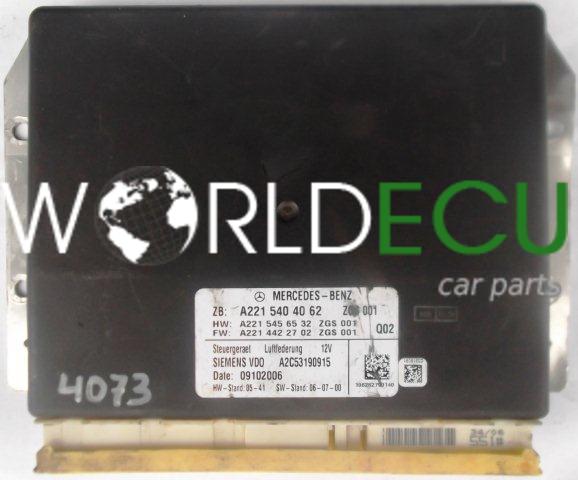 ECU SUSPENSION CONTROL MERCEDES W221 A2215404062, 2215404062, A 221 540 ...