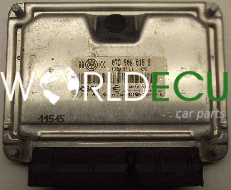 ECU ENGINE CONTROLLER VW VOLKSWAGEN PASSAT 4.0 BOSCH 0 261 206 830 ...